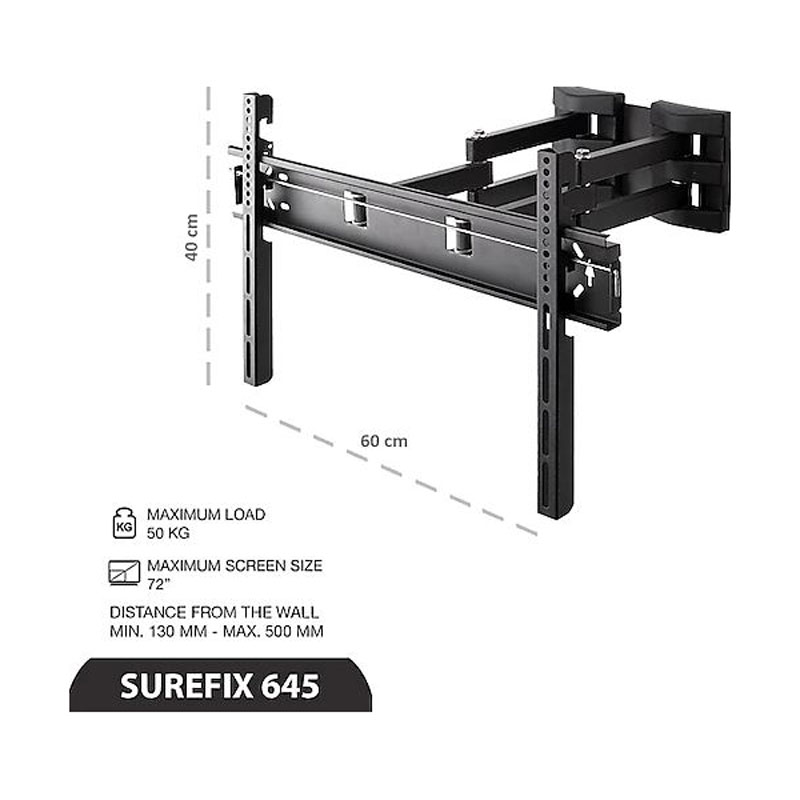 MBAJTESE TV SONOROUS SUREFIX 645 32-72'' TILT