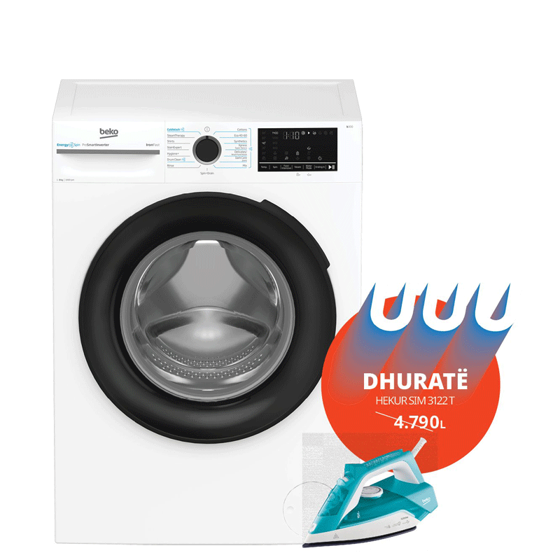 SET LAVATRICE BEKO (LV1370) + HEKUR (HK0905)